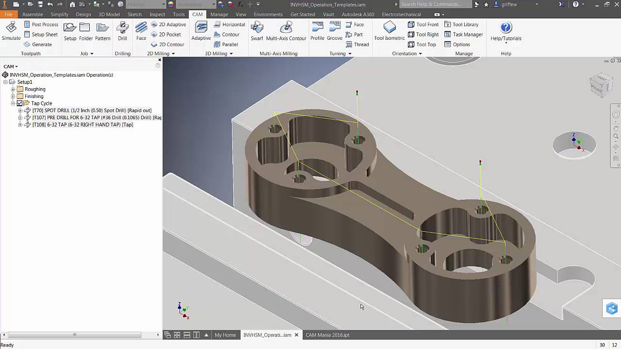 Inventor HSM QUICK TIP: Toolpath Templates