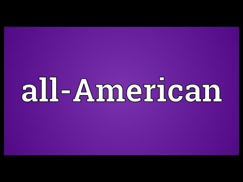All-American Meaning