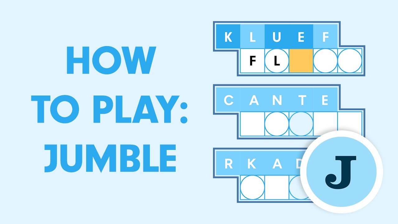 How to Play Jumble