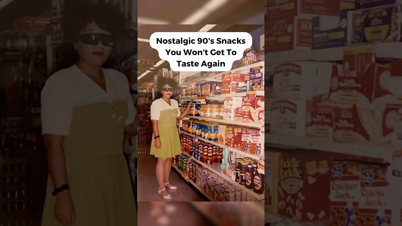 Nostalgic 90’s Snacks You Won’t Get To Taste Again  😞#nostalgic #nostalgia #90s #discontinued