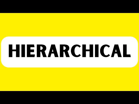 How to Pronounce Hierarchical (Correctly)