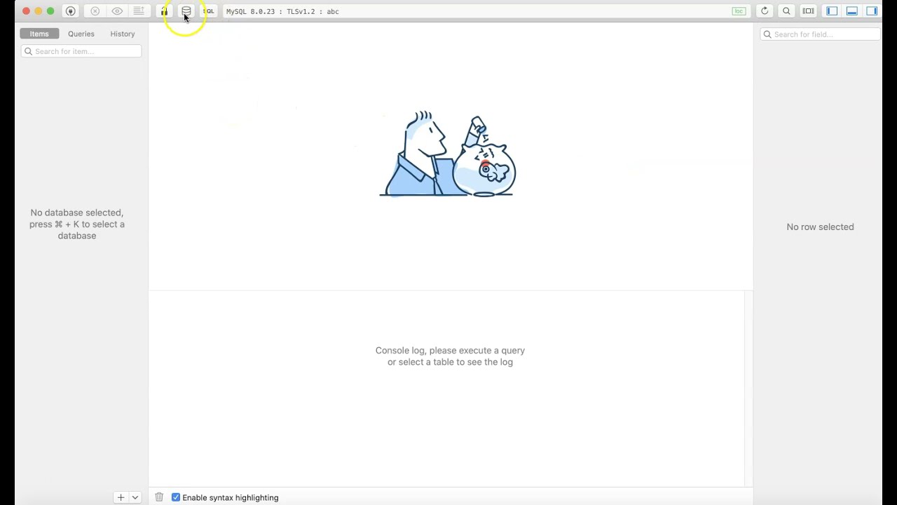 [Tutorial 12] JDBC - Create a simple MYSQL table through TablePlus software