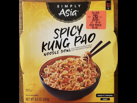 Simply Asia Spicy Kung Pao Noodle Bowl Review