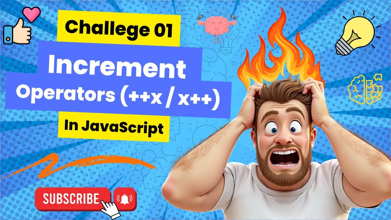 JavaScript Increment Operators Explained | ++x vs x++ Made Easy!