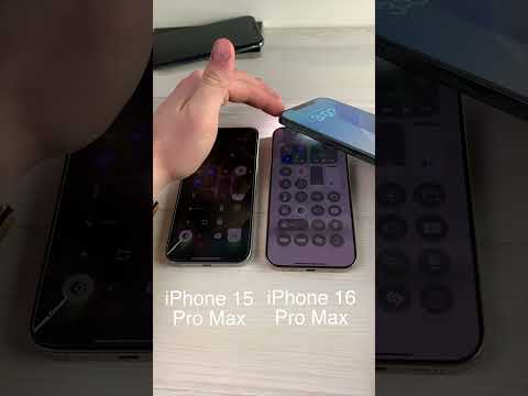 iPhone 16 vs 15 Pro Max ???????? Screen Brightness Battle! Wait Until the End! #iPhone16 #15ProMax #Tech