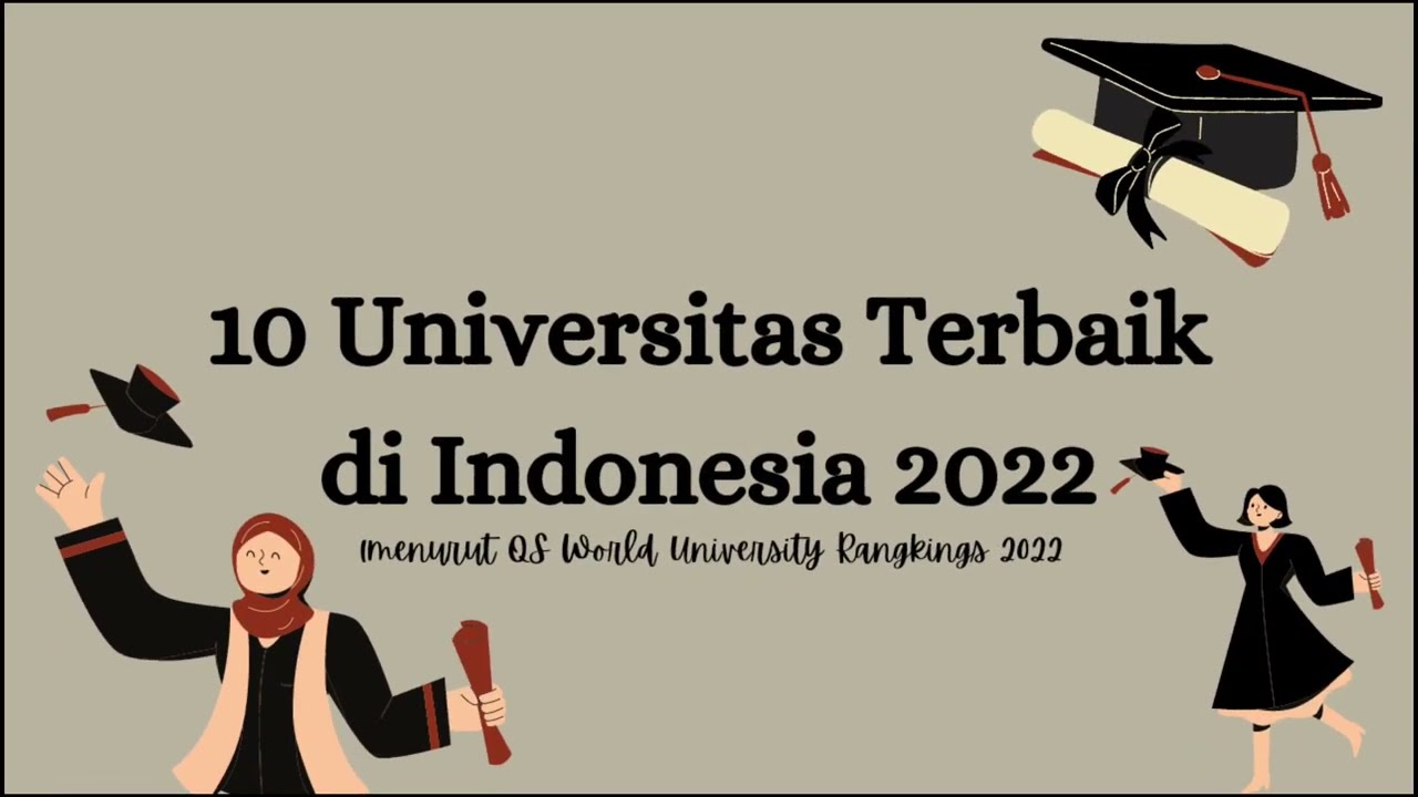 10 Universitas Terbaik di Indonesia menurut QS World University Rangkings 2022