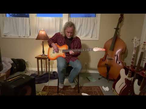 Jerry Jones Single Cutaway Bass - Orange Burst | Reverb