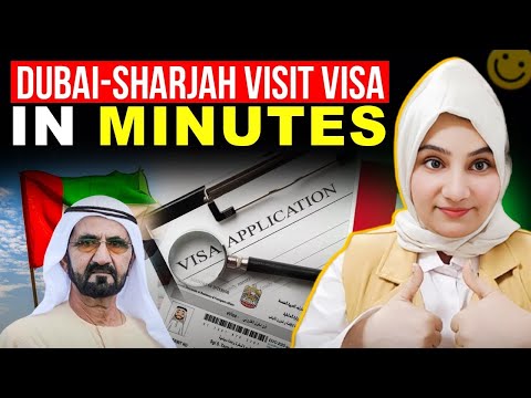 Dubai Sharjah Visit Visa 2025 | Ab Visa Milega Sirf Kuch Minutes Me!
