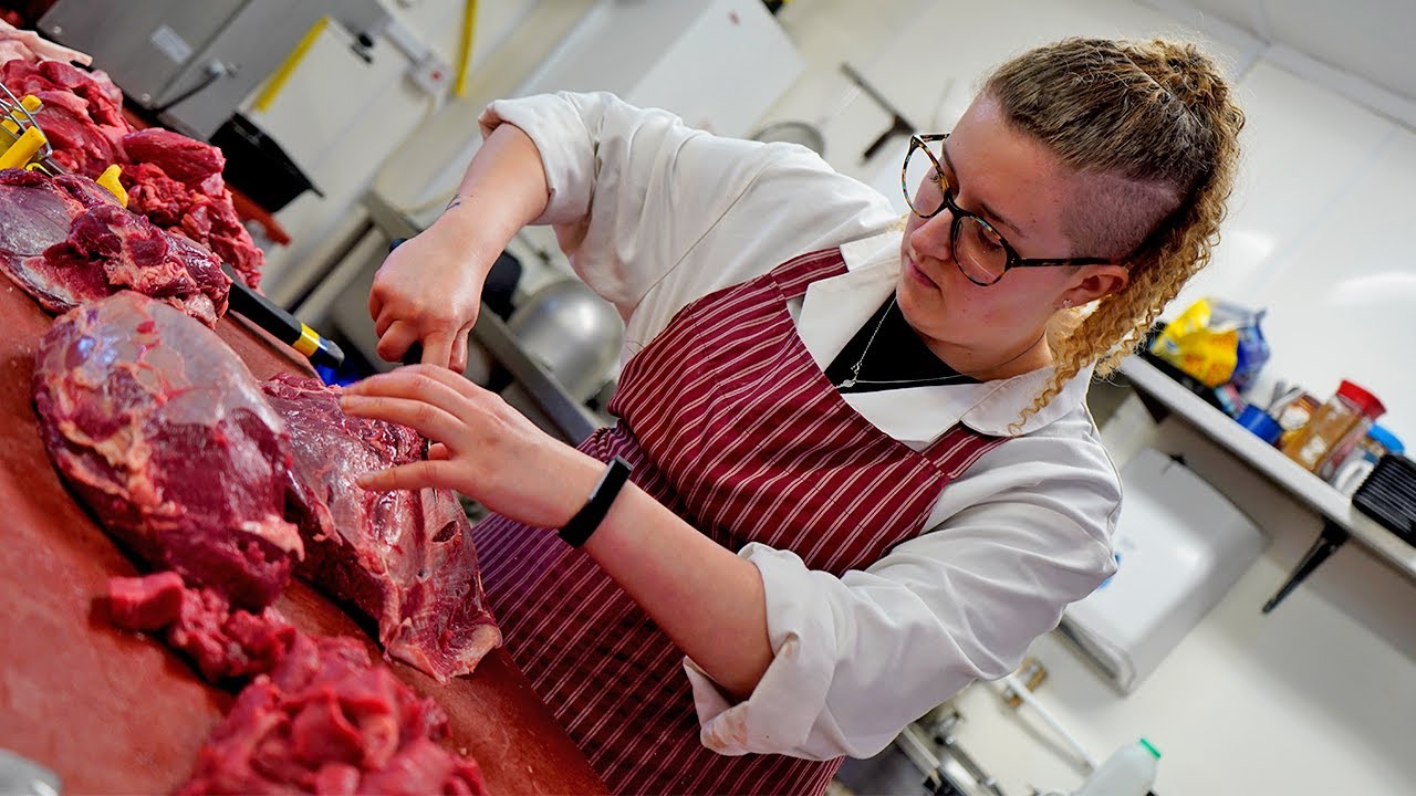 A day in the life of a butchery apprentice, Lucy