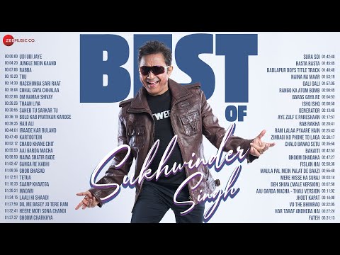 Best of Sukhwinder Singh 🎵 3 Hours Non-Stop 🎵 Udi Udi Jaye, Tuu, Jungle Mein Kaand, Rabba & More