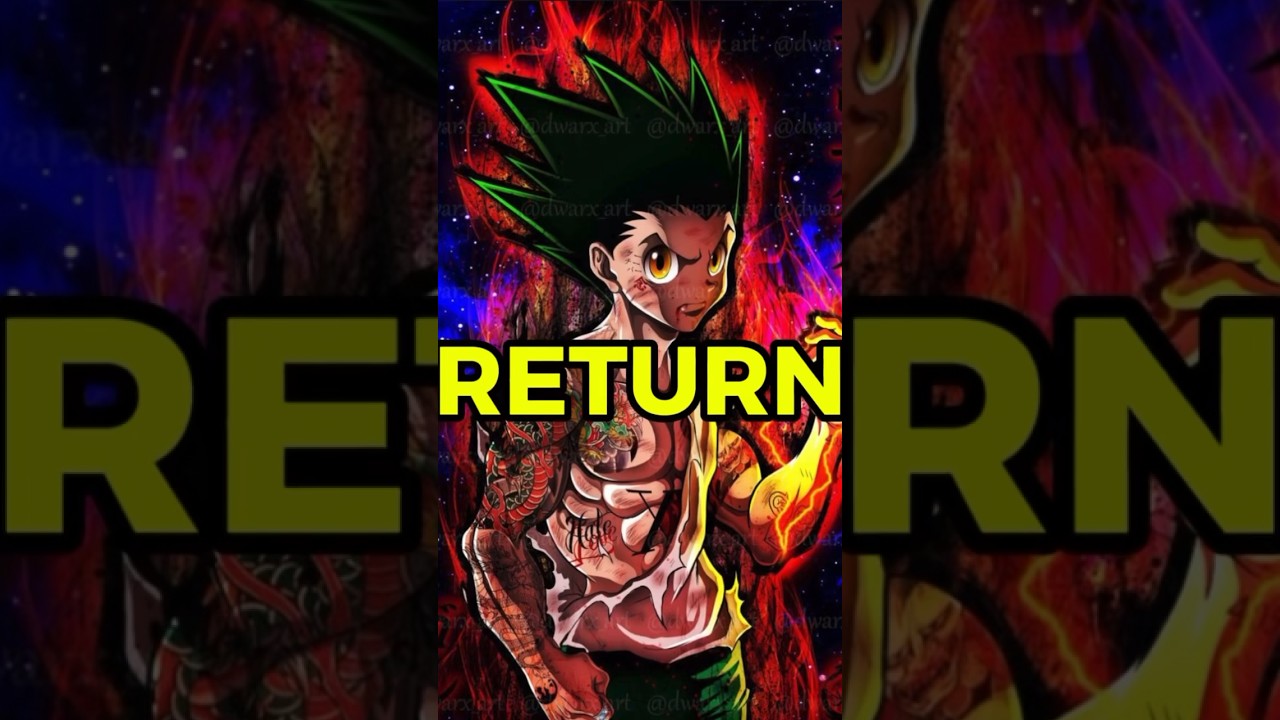 Hunter Hunter Is OFFICIALLY RETURNING😳🥳#anime #hunterxhunter