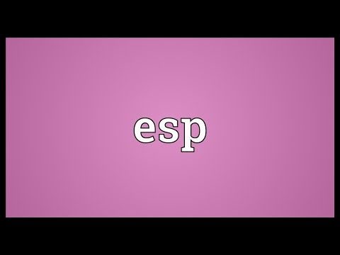 Esp Meaning