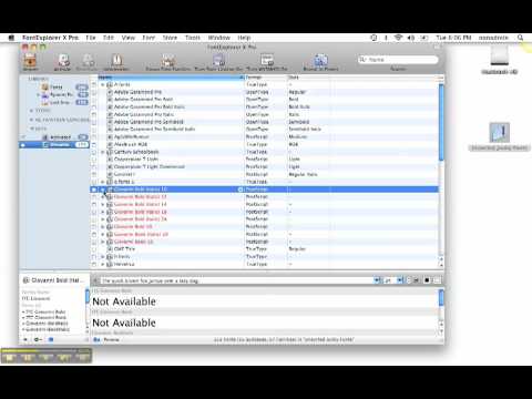 FontAgent Pro vs. FontExplorer X Font Integrity Comparison