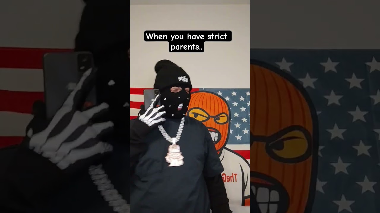 When you have strict parents 😫 #funny #goonie #rapwarz #trending #comedy #subscribe #viral