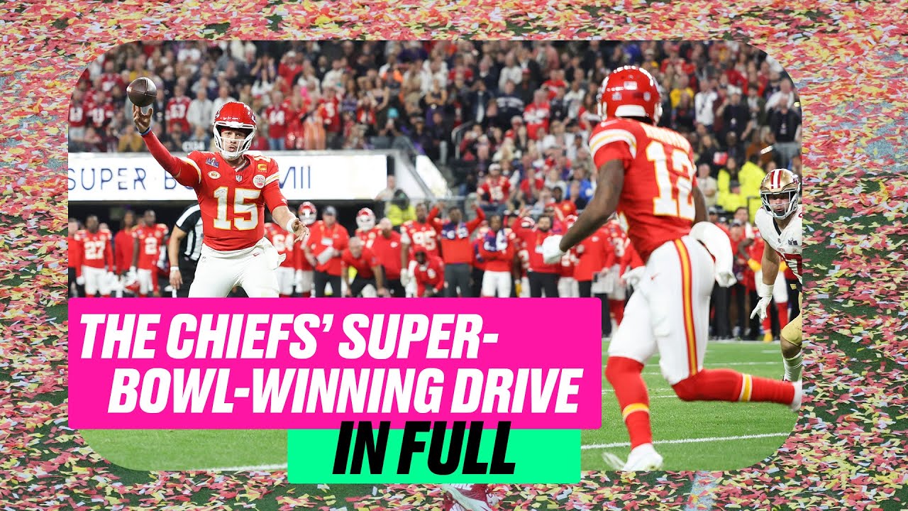 Kansas City Chiefs' FULL Super Bowl Winning Drive | Patrick Mahomes Seals It In Overtime 🎥 | NFL UK