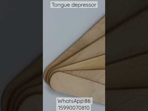 Wooden Tongue Depressors 100pcs/box B Class. #medical #pharma