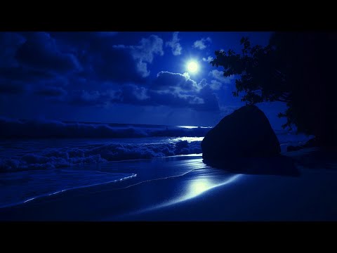 Soft Midnight Sea Waves for Mental Clarity, Deep Rest, and Focus with Waves Sounds for Sleeping