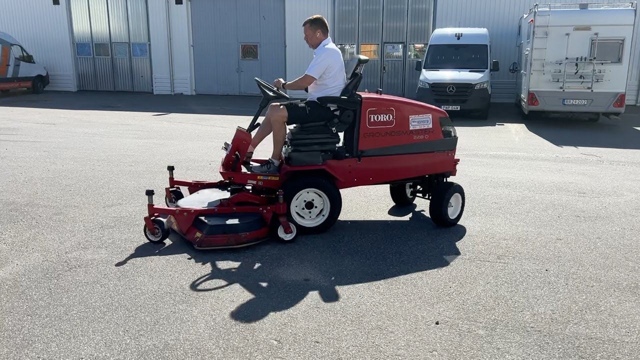 Rotorklippare Toro Groundmaster 228.D, Kungälv, Klaravik auk