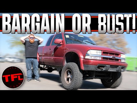 I Buy a SUPER Cheap Chevy S-10 With Some Nasty Surprises | Bargain or Bust EP. 1