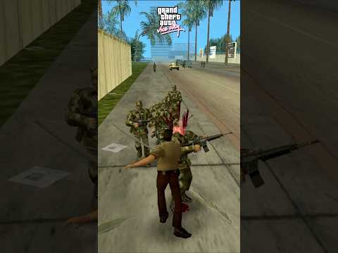 GTA Vice City Military 💀 #gta #vicecity #vicecitymission