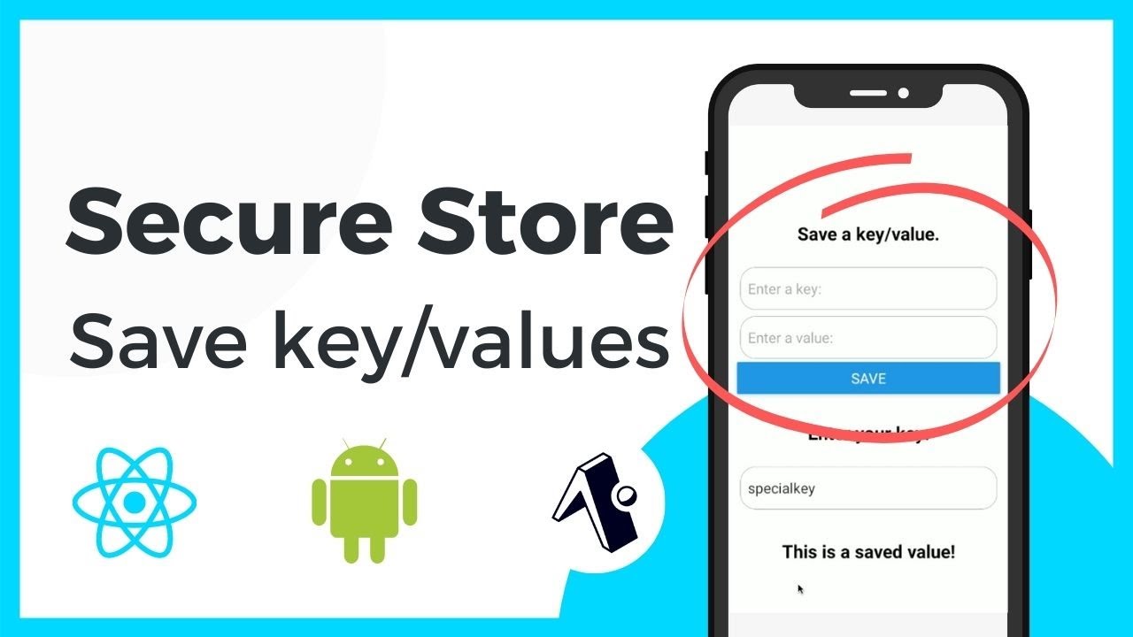 Saving Data in our App using Secure Store - React Native Tutorial