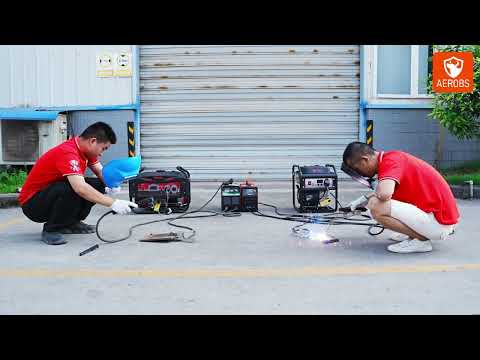 Industrial Welding Power Test: Inverter Generator Wins with 160A Stable Output#generator