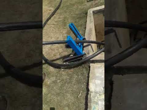 high tech electrical cable laying at industry