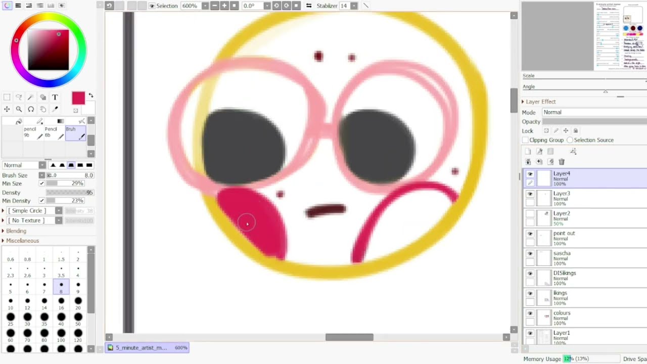 5-min artist meme ☼ My first vid!!