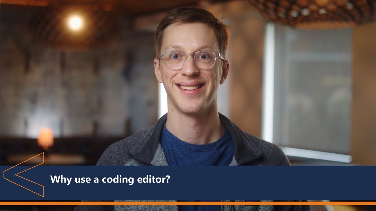 Why use a coding editor | One Dev Question