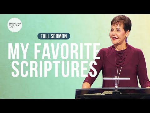 Purpose, Challenges & God’s Goodness! Lessons From My Walk With God | Joyce Meyer