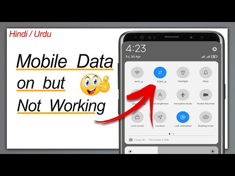 How to fix Mobile data is on but not working | Nomi Tech |