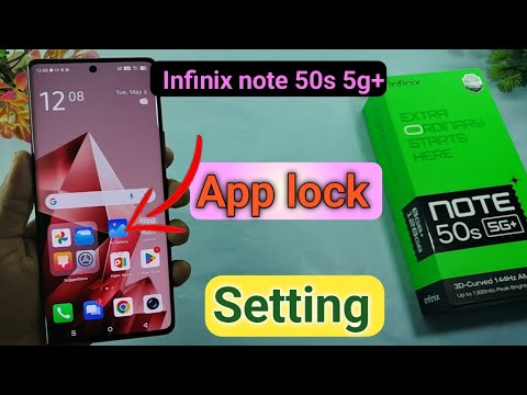 Infinix note 50s 5g me app par lock kaise lagaye | Infinix note 50s me app lock setting | app lock
