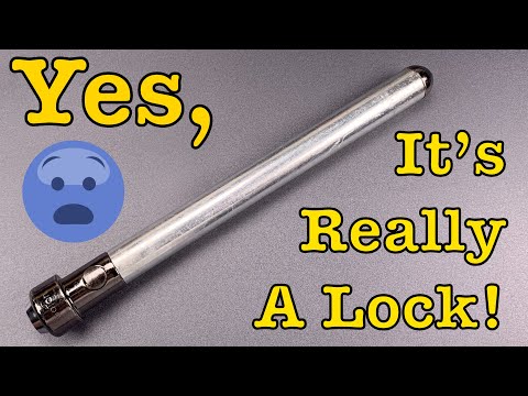 [1003] Strange Newspaper Vending Lock Picked (Baton 6000 Series)
