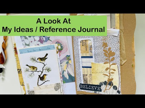 A Look At My Reference | Ideas Journal + Junk Journal Ideas & Inspiration - Ephemera INSPO