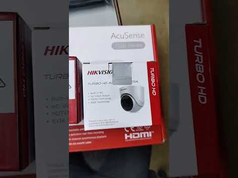 ds-2ce76dot-itpfs hikvision color hd camera built in mic with acusense dvr 7104hqhi-m1/s