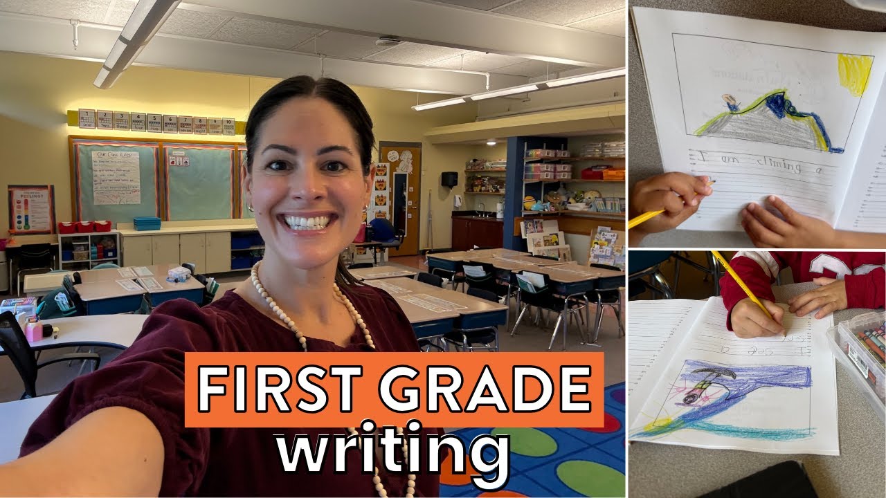 First Grade Writing during the First Week's of School // What I like and Don't Like!