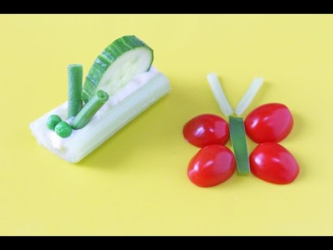 VEGGIE BUGS - FUN HEALTHY SNACKS FOR KIDS!