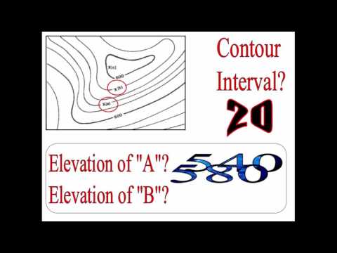 Topographic maps