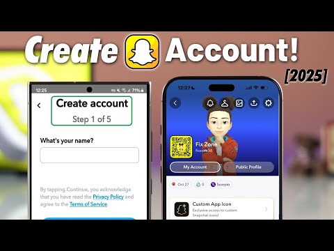 How to Create a Snapchat Account in 2025!
