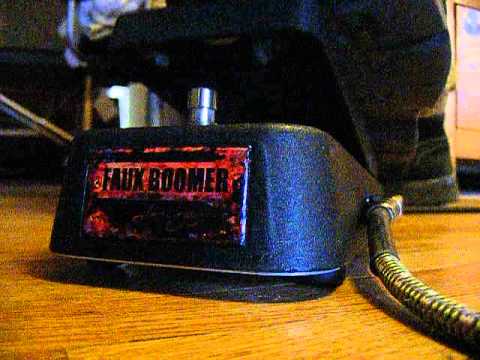 Joe Gagan Faux Boomer Maestro Boomerang style Wah 2016 Black | Reverb
