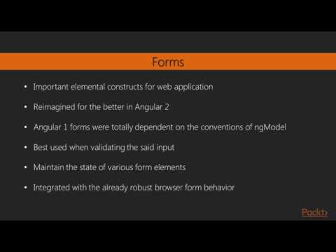 Learn Angular 2 Core Concepts Implementing Simple Two Way Data Binding with ngModel | packtpub ...