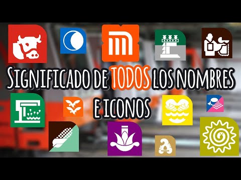 Origen del nombre y logotipo de TODAS las estaciones del metro (CDMX) | Proyecto Gato Negro