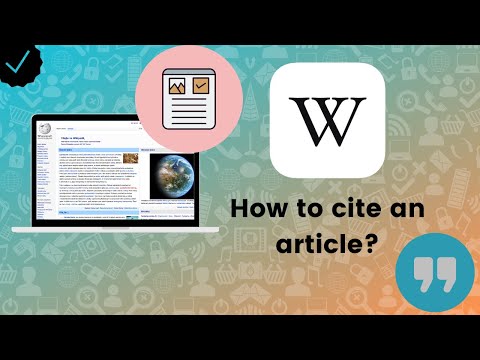 How to cite an article on Wikipedia.org?