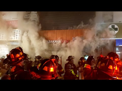 (FDNY Queens Box4464) FDNY on scene of a heavy smoke 4th Alarm fire