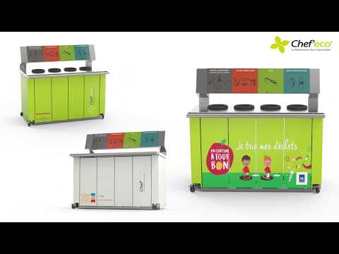 Chef'eco Innovation 2019 : la table de tri connectée
