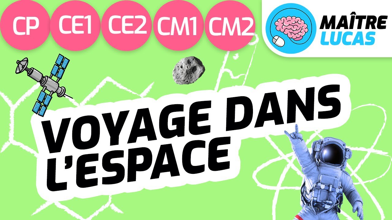 Voyage dans l'espace CP - CE1 - CE2 - CM1 - CM2 - Cycle 2 - Cycle 3 - réédition - Sciences