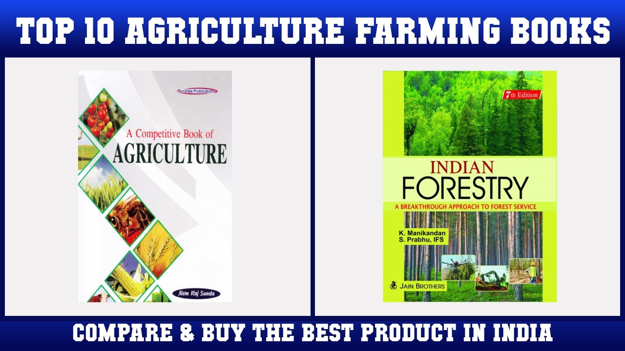 Top 10 Agriculture & Farming Books to buy in India 2021 | Price & Review