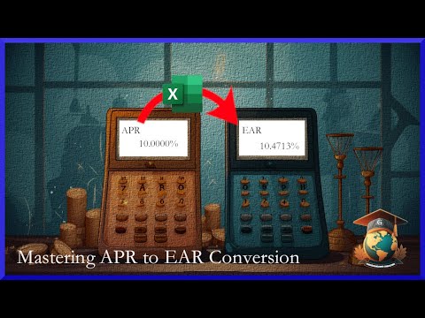 Mastering APR to EAR Conversion: Excel Tutorial for Clearer Financial Insight