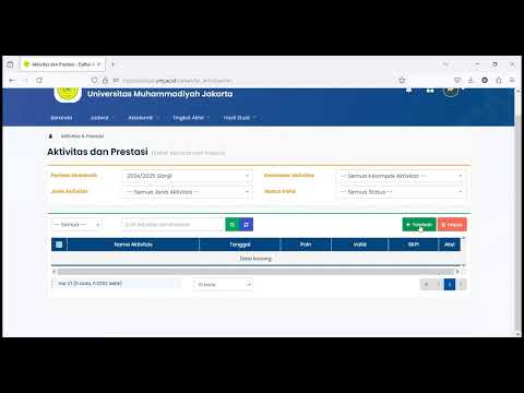 SOSIALISASI UPDATE SISTEM AKADEMIK FAKULTAS PERTANIAN UMJ 24/10/2024