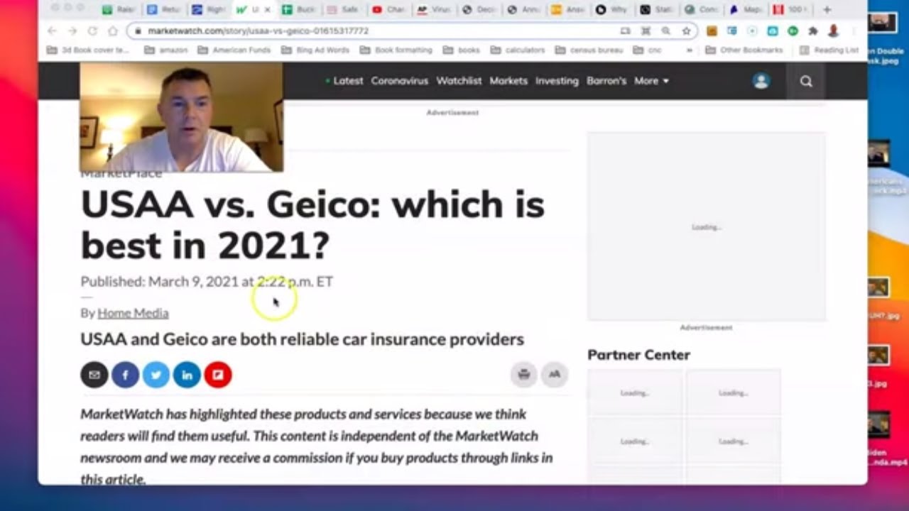 USAA vs  Geico For Auto Insurance (2021)